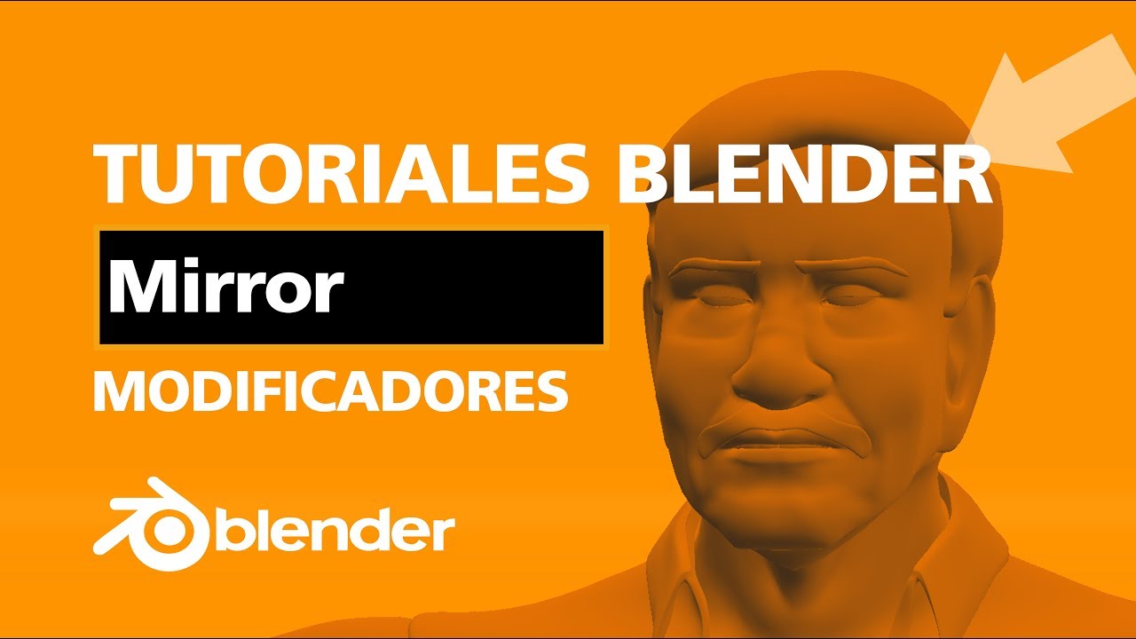 TUTORIALES DE BLENDER |#46 - MIRROR MODIFIER - YouTube