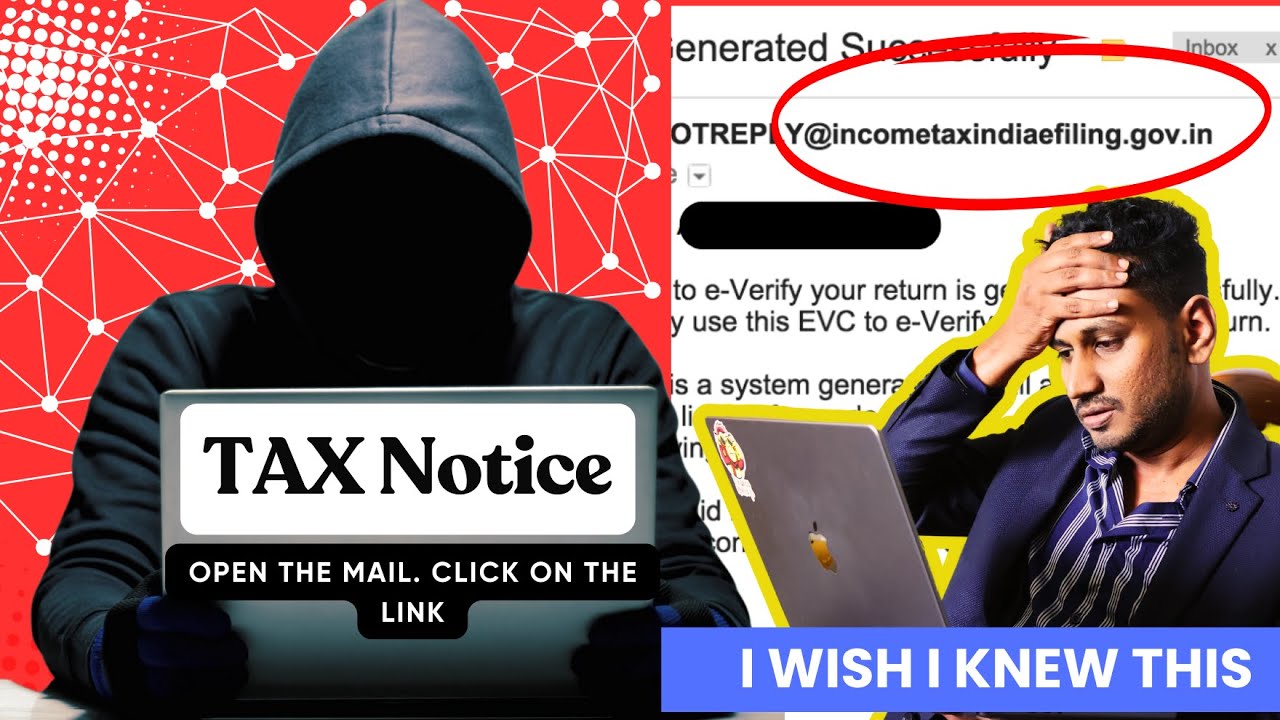 FAKE Income Tax Notices on Rise | Watch this to be SAFE - YouTube