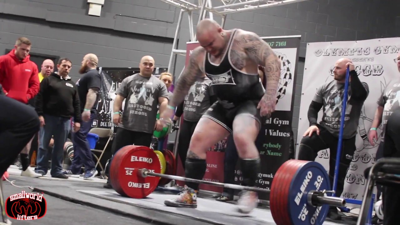 TATTOOED AND STRONG 2018: THE PULL | ANDY BOLTON VS DELROY MCQUEEN ...