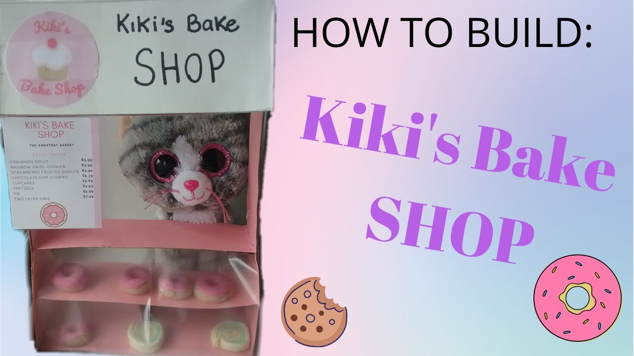 Building Kiki's Bake Shop: How to Build a Bakery with Display Case ...