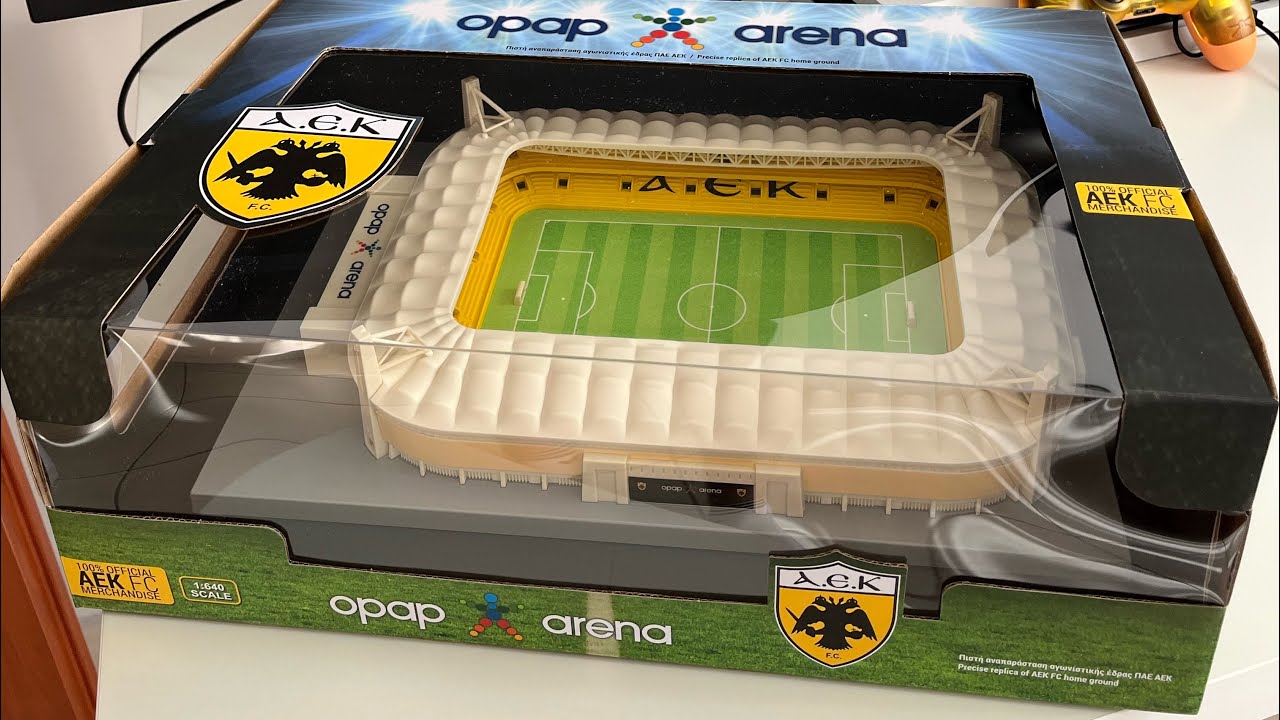 Opap Arena (Agia Sofia Stadium) | Precise replica of AEK FC home ground ...