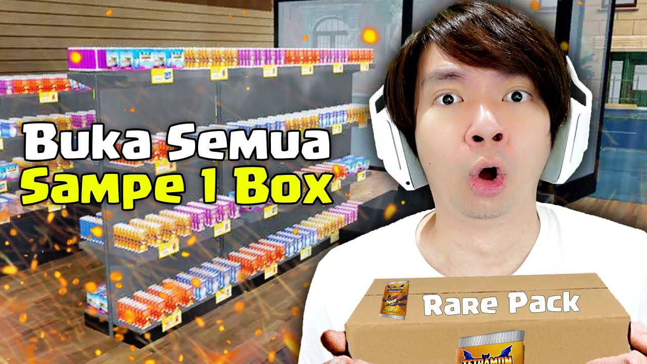MiawAug Buka Satu Box Pack Kartu Rare - YouTube