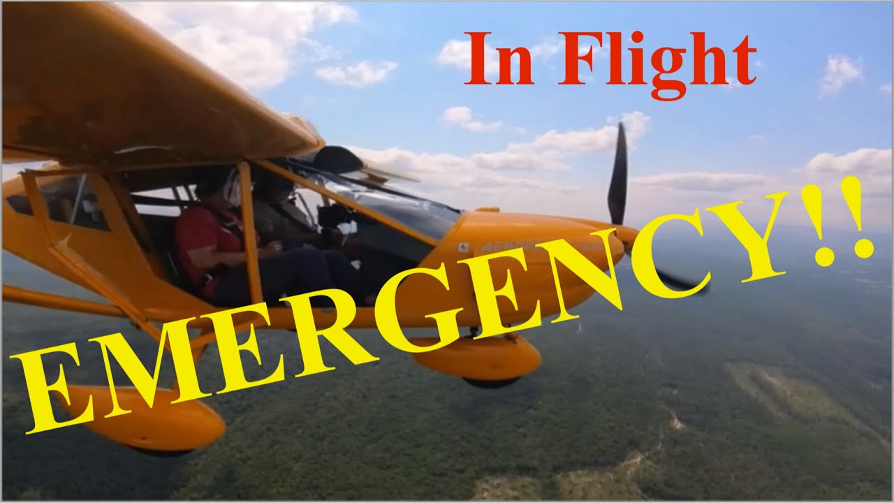 In Flight Emergency Caught On Camera With Emergency Landing - YouTube