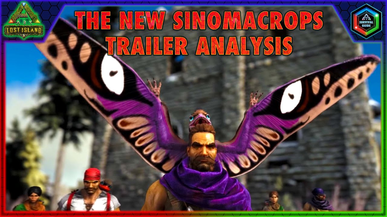 The New Sinomacrops Trailer: Everything We Know About This New Ark ...