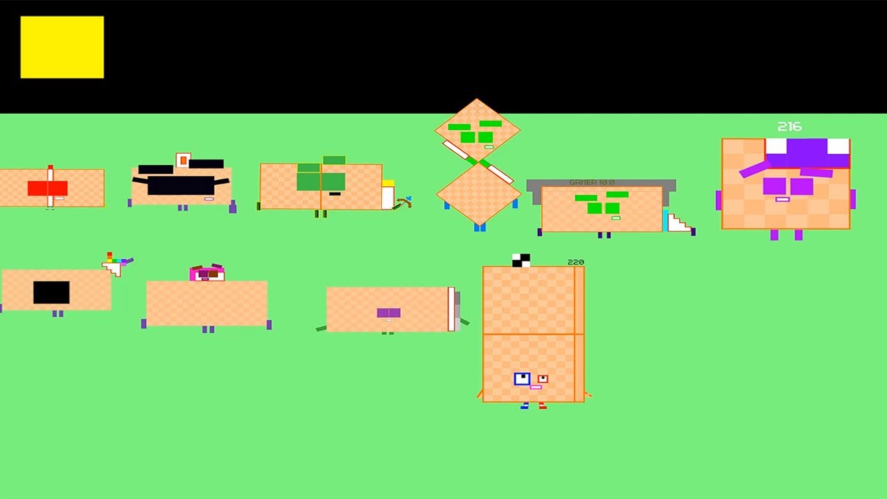 Numberblocks Band Retro 211-220 - YouTube