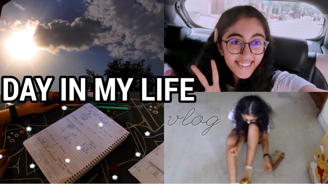 DAY IN MY LIFE : boards prep, NEET/JEE 2023 Motivation, not productive mini study vlog 💕 Nehal ...