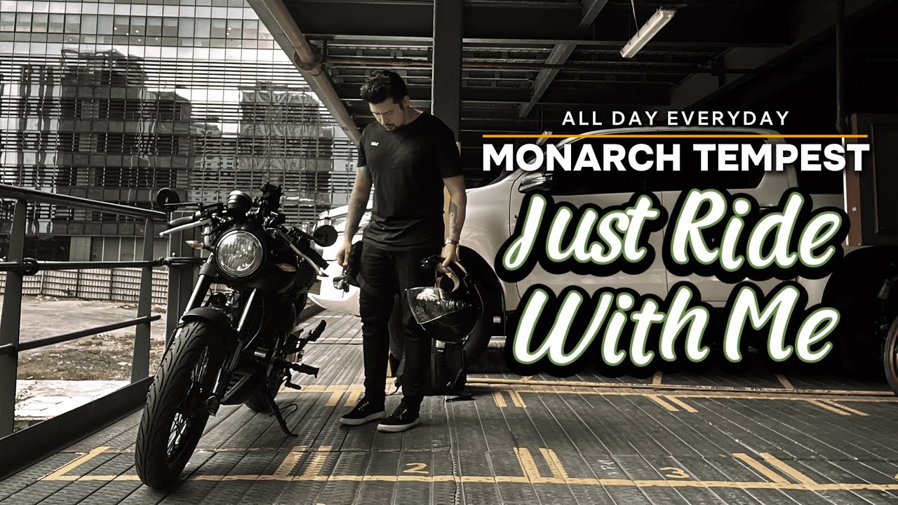 JUST RIDE WITH ME | MONARCH TEMPEST 250 | ANOTHER MOTOVLOG - YouTube