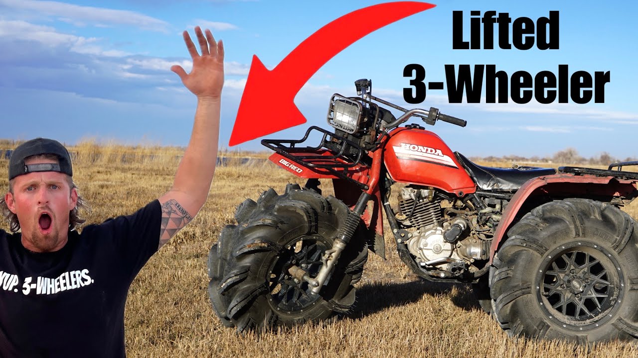 I Lifted My 3-WHEELER! - YouTube