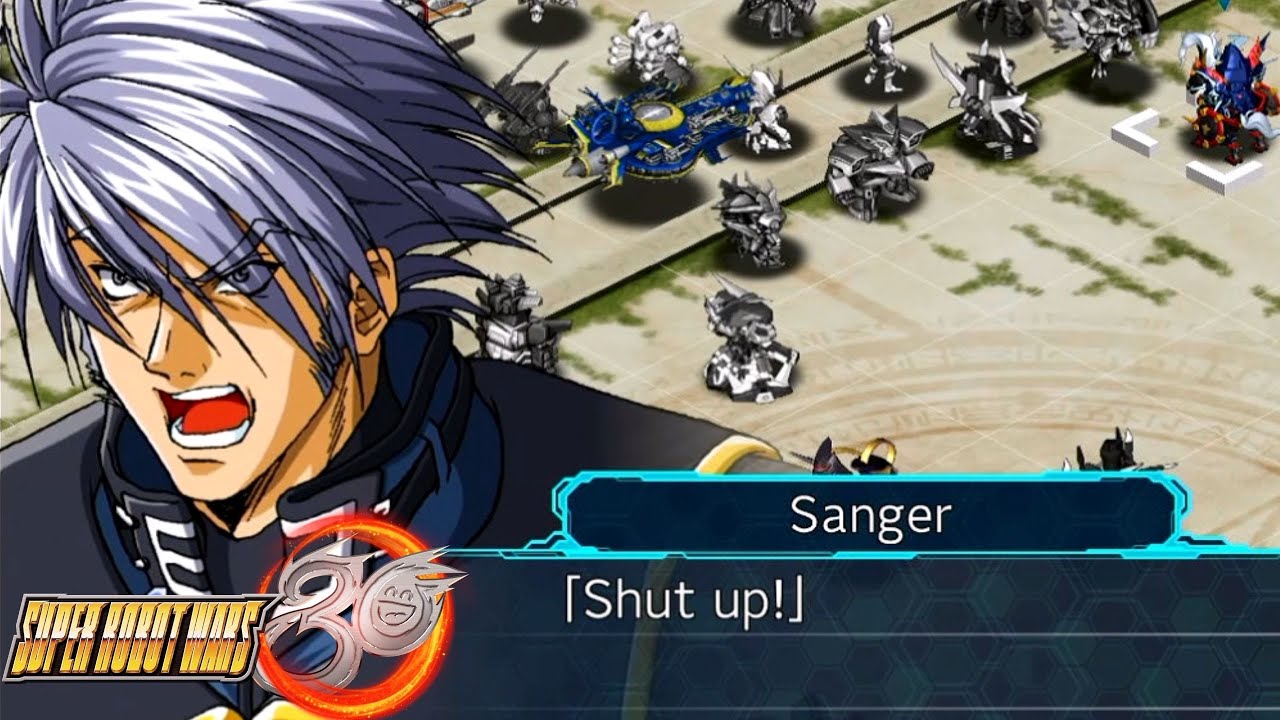 Sanger Zonvolt Cleaves Cyclaminos | Super Robot Wars 30 - YouTube