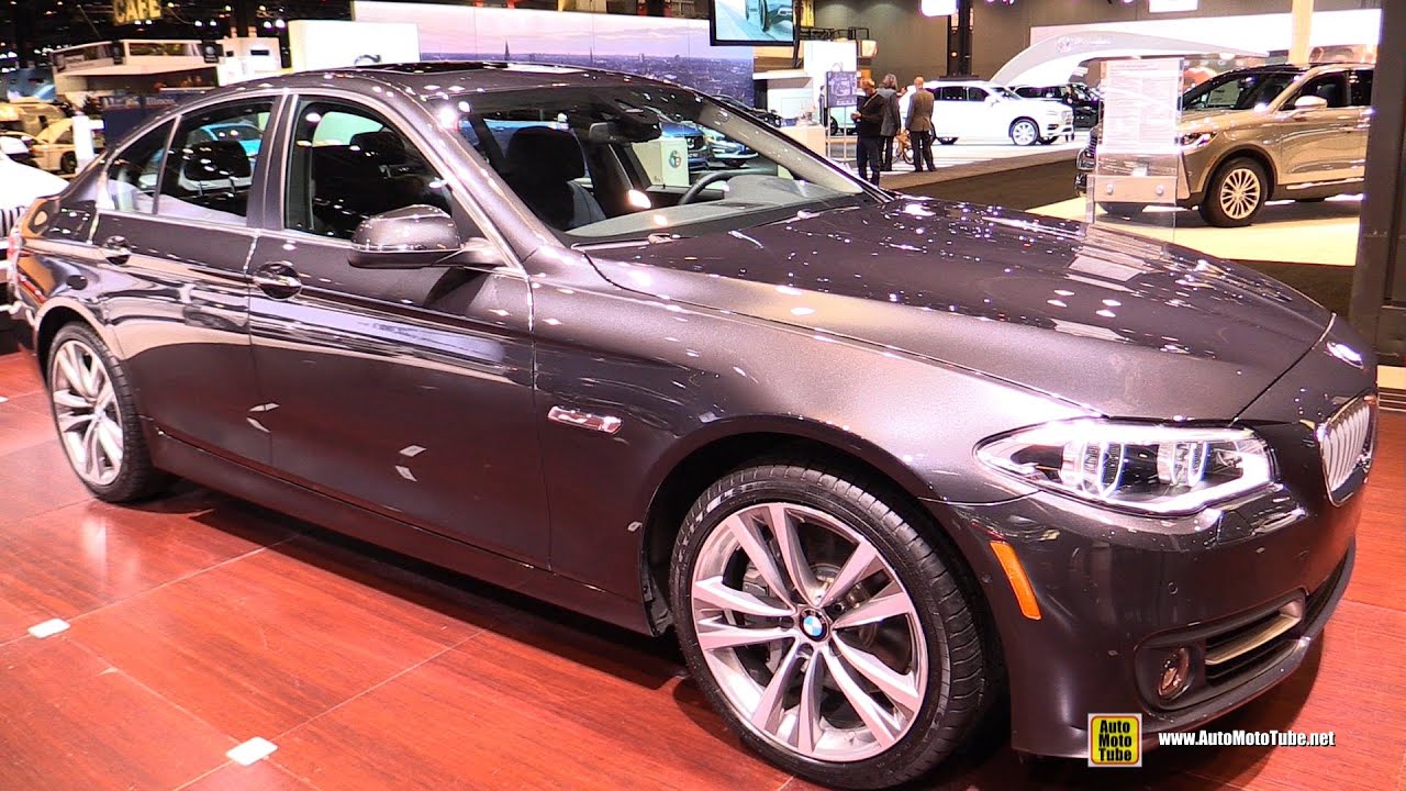 2016 BMW 550i xDrive - Exterior and Interior Walkaround - 2016 Chicago ...