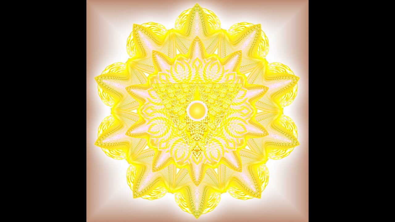 Meditative Mandala for Manipura Solar Plexus Chakra | Meditation ...