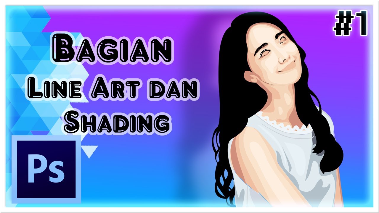 CARA MEMBUAT VECTOR ART UNTUK PEMULA MENGGUNAKAN POSTERIZE | PHOTOSHOP ...