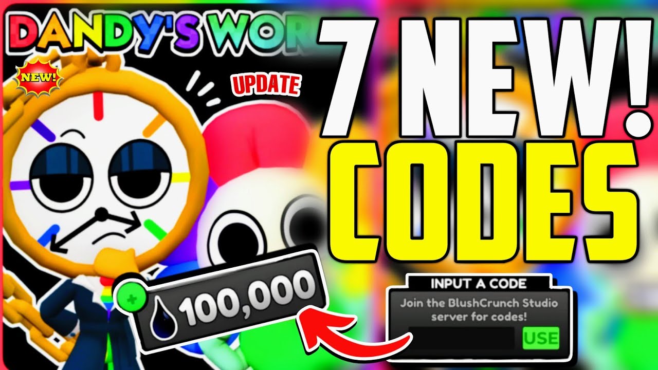 ⚠️ALL WORKING!💥[CODE!]⚠️DANDY'S WORLD ROBLOX CODES IN 2025- DANDY'S WORLD NEW CODES - YouTube