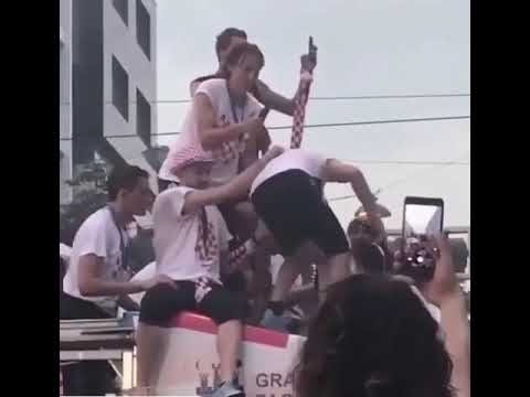 Domogoj Vida otobüsten düştü ve sonrası