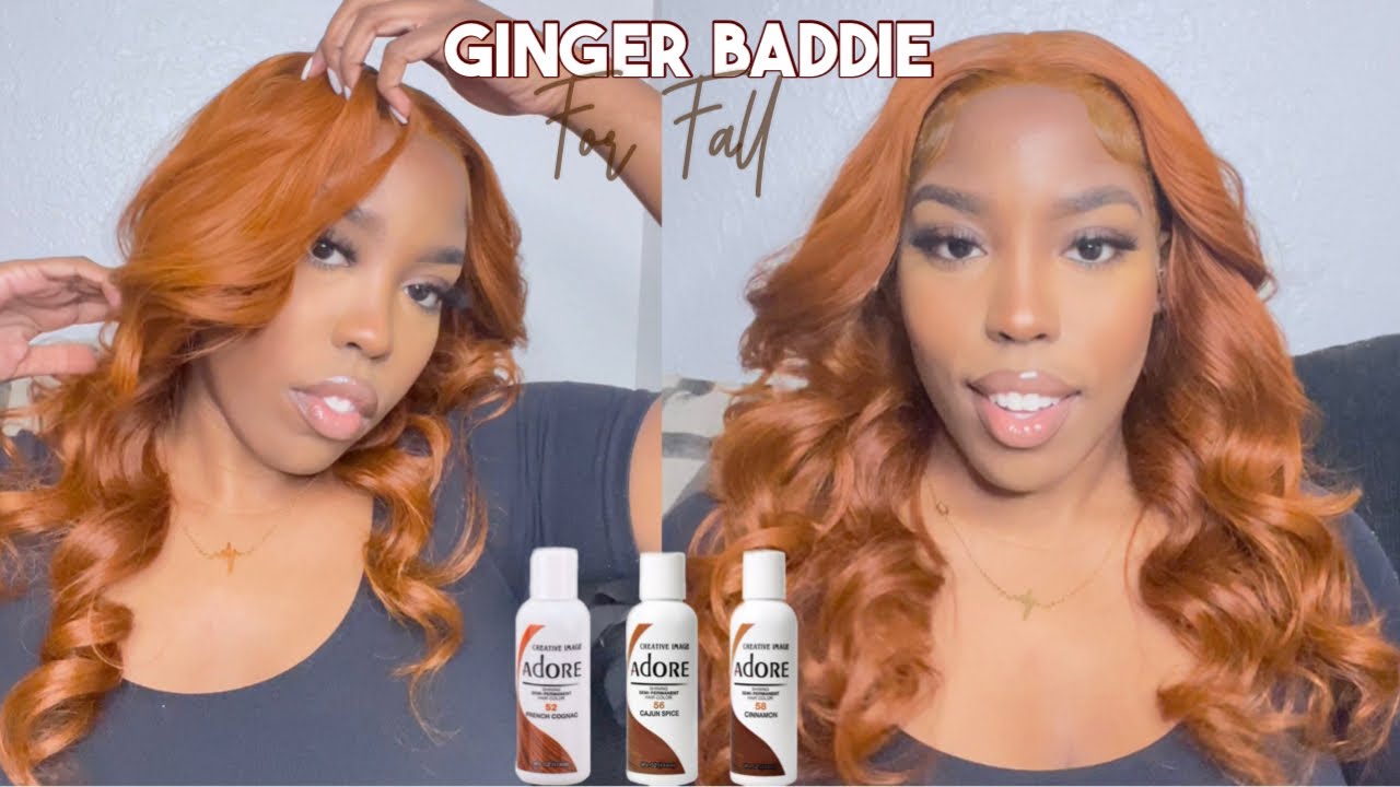 The Most Perfect Ginger Hair Color for Fall 🍂 | Watercolor Method ...
