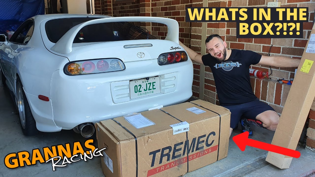 T56 MAGNUM 6 Speed Swap MK4 Supra (GRANNAS RACING) Part 1 - YouTube