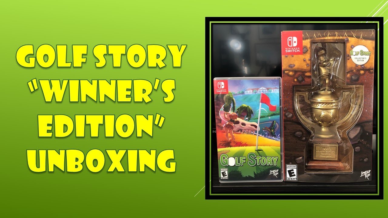 Golf Story Winner's Edition Unboxing - YouTube