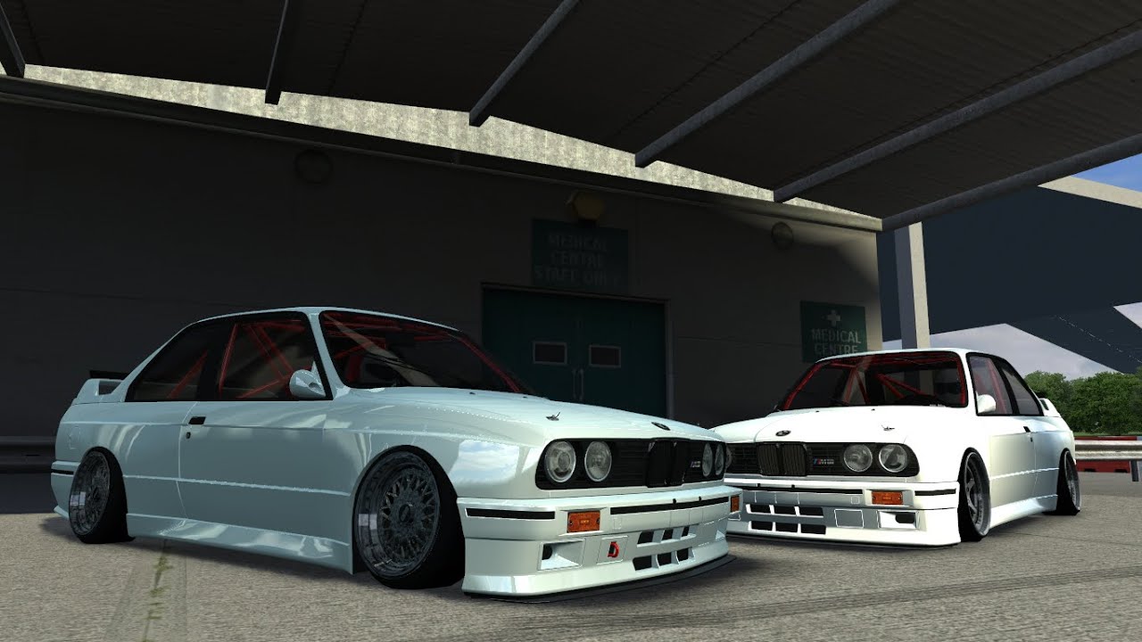 LFS - BMW M3 E30 - YouTube