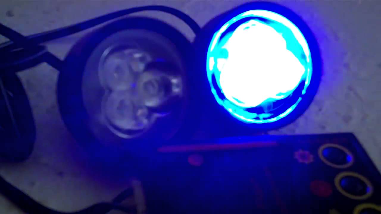 ESTROBOS DE LEDS CREE IMPRESIONANTE VISIBILIDAD A MAS DE 25 - YouTube