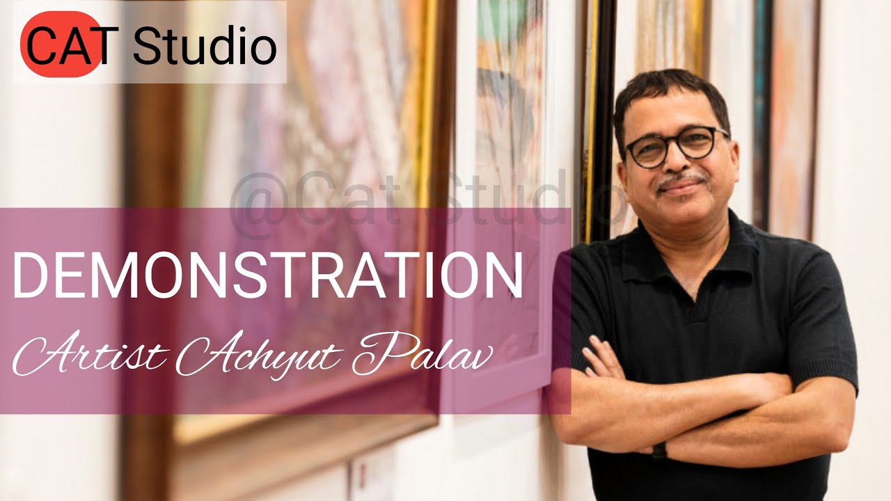Artist Achyut Palav Demonstration of Calligraphy - YouTube