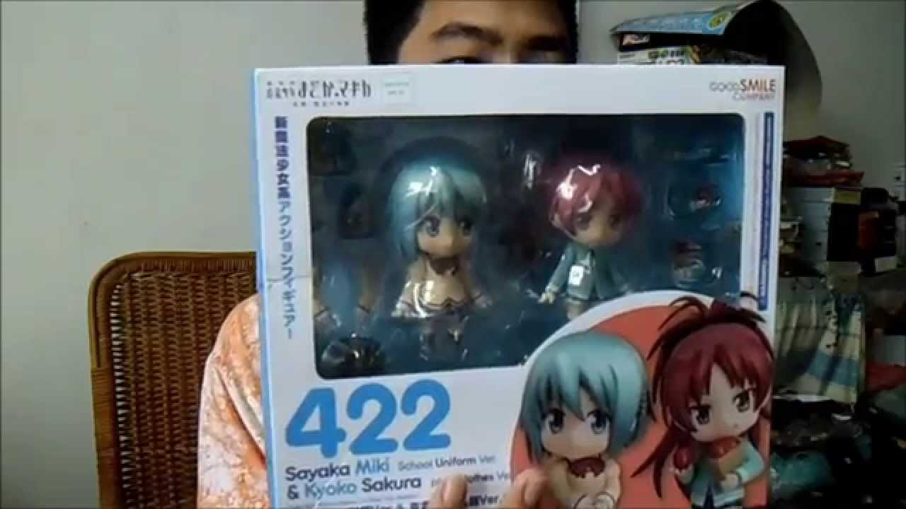 [Unboxing] Nendoroid #422 Sayaka Miki: Uniform Ver. & Kyouko Sakura ...
