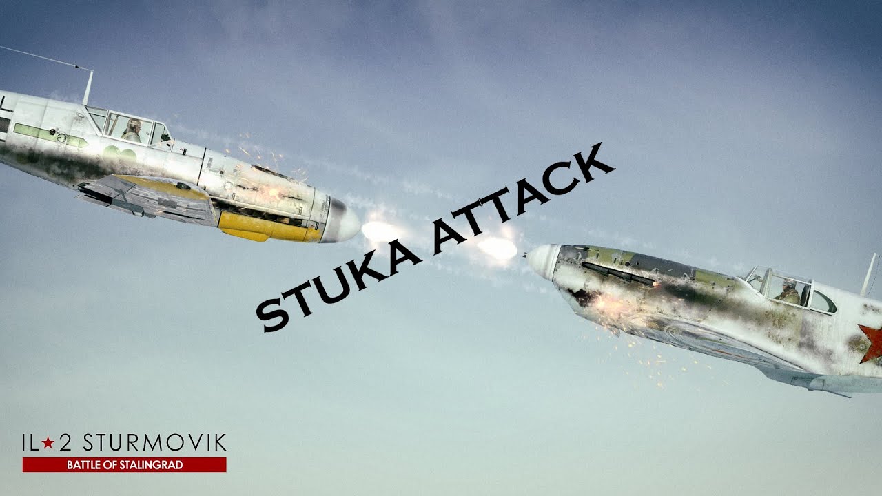 IL2 Battle of Stalingrad Machinima: Stuka Attack - YouTube