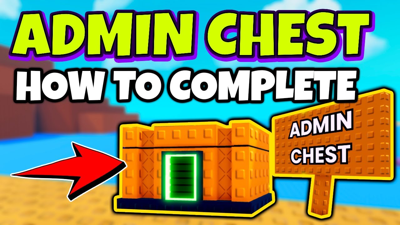 How to Complete ADMIN CHEST in PLANTS VS BRAINROTS Roblox - Tasks and ...