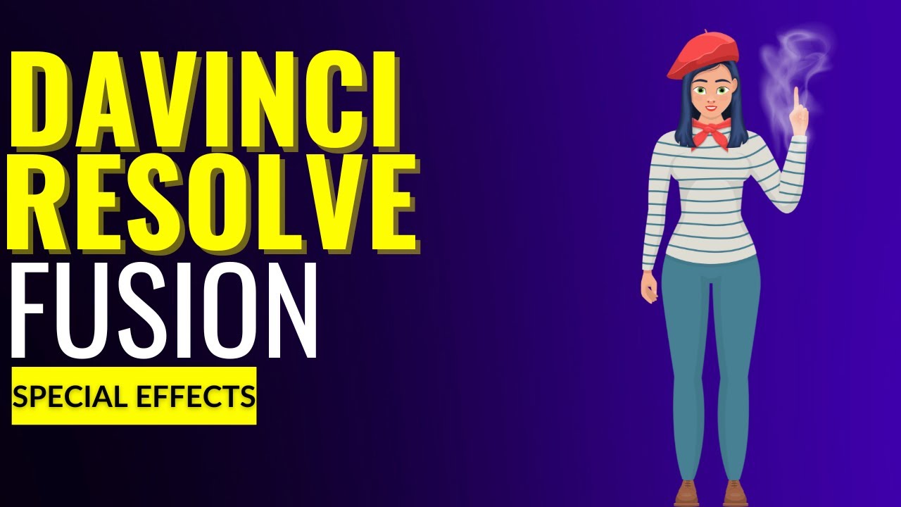 How to Make Special Effects Using DaVinci Resolve Fusion in 5 Minutes ...