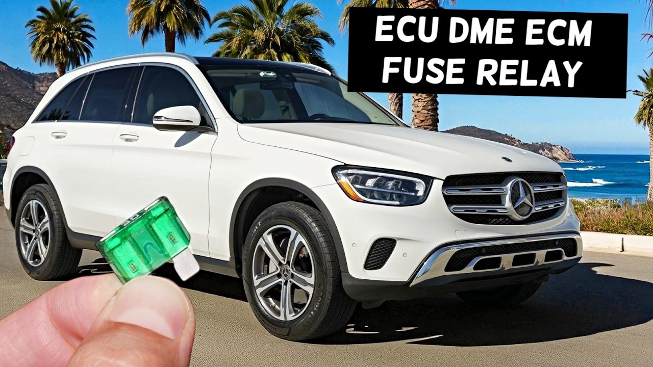 MERCEDES GLC Engine Computer ECU DME ECM Fuse Relay Location GLC 300 ...