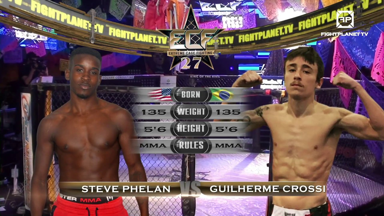 ECF 27: Steve Phelan VS Guilherme Crossi Official Weigh-Ins Full HD ...