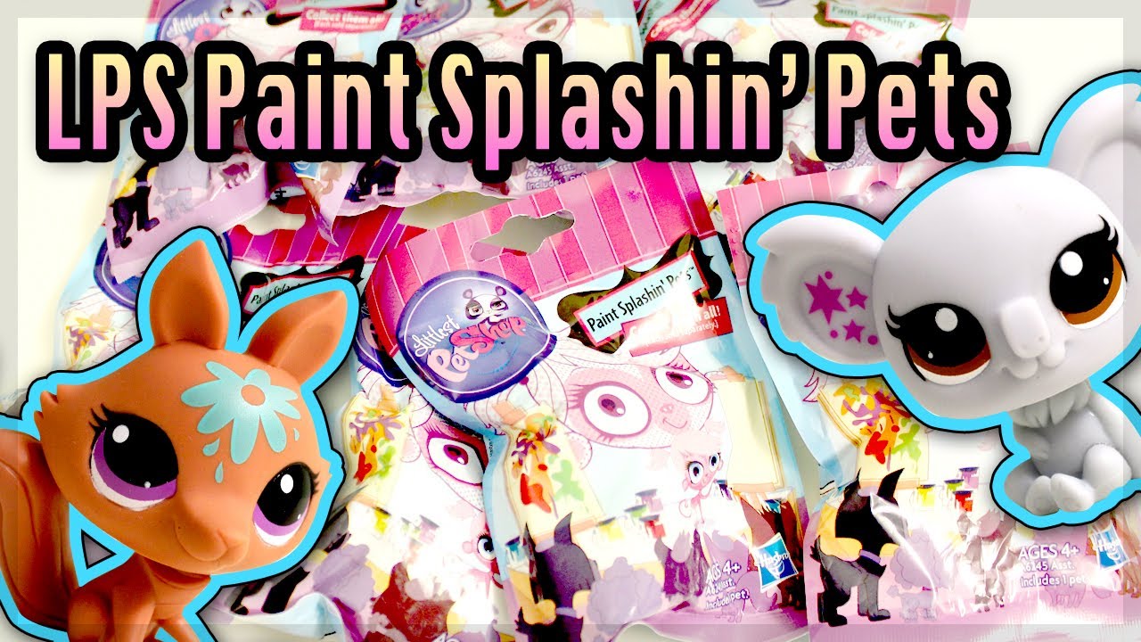 Littlest Pet Shop LPS : Paint Splashin' Pets - Part 2 - YouTube
