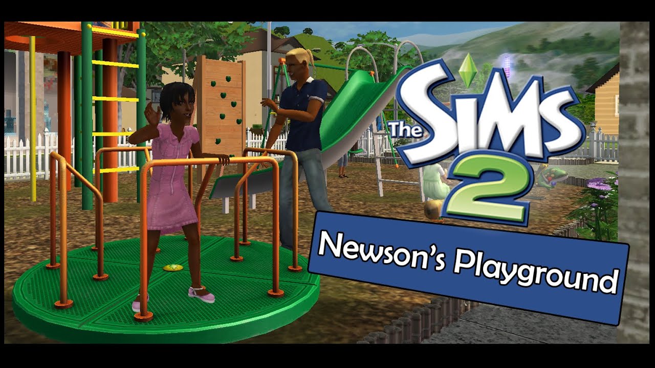 Sims 2 Speed Build: Newsons Playground - YouTube