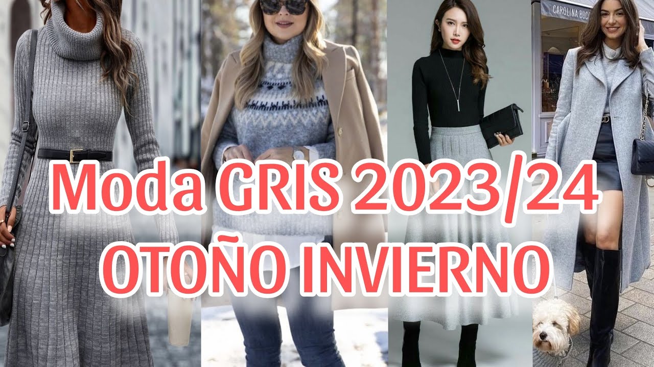 MODA!!2023 2024 Looks de MODA y TENDENCIAS para OTOÑO INVIERNO en Color ...