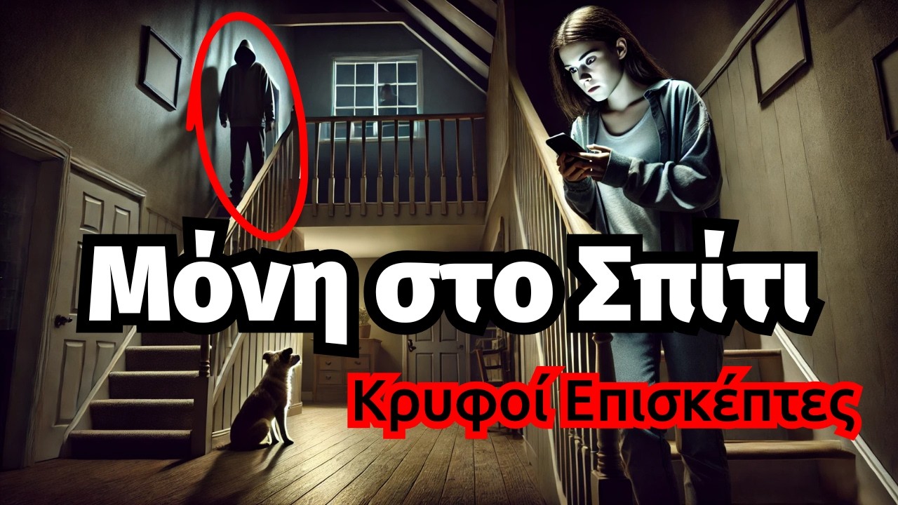 ΜΟΝΗ ΣΤΟ ΣΠΙΤΙ - Κρυφοί Επισκέπτες | Dayna's Stories - YouTube