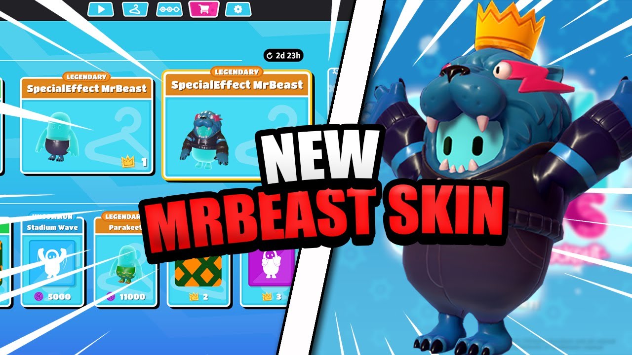 *NEW* Fall Guys Season 3 Mr Beast Skin Costume WIN! | Fall Guys News ...