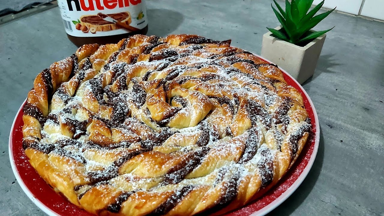 Torsade au Nutella, façon tarte 😋 - YouTube