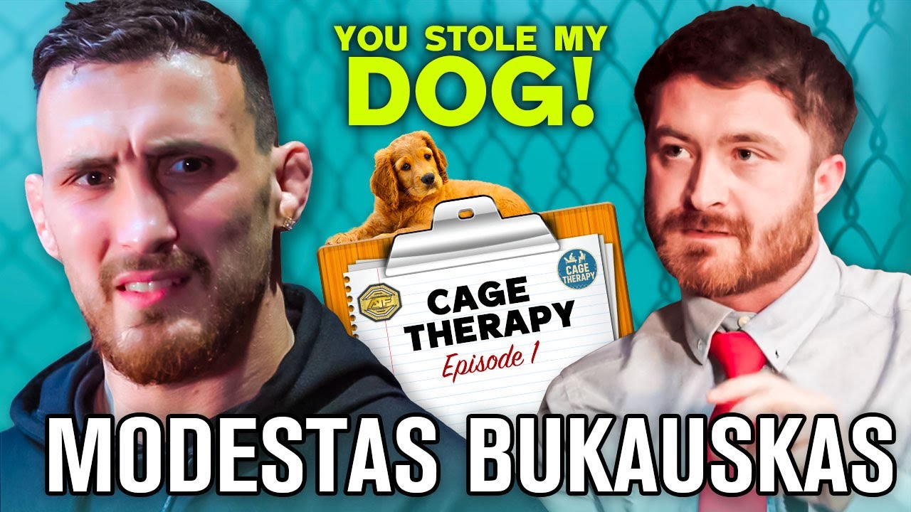 “He STOLE my dog!” Cage Therapy Episode 1: Modestas Bukauskas - YouTube