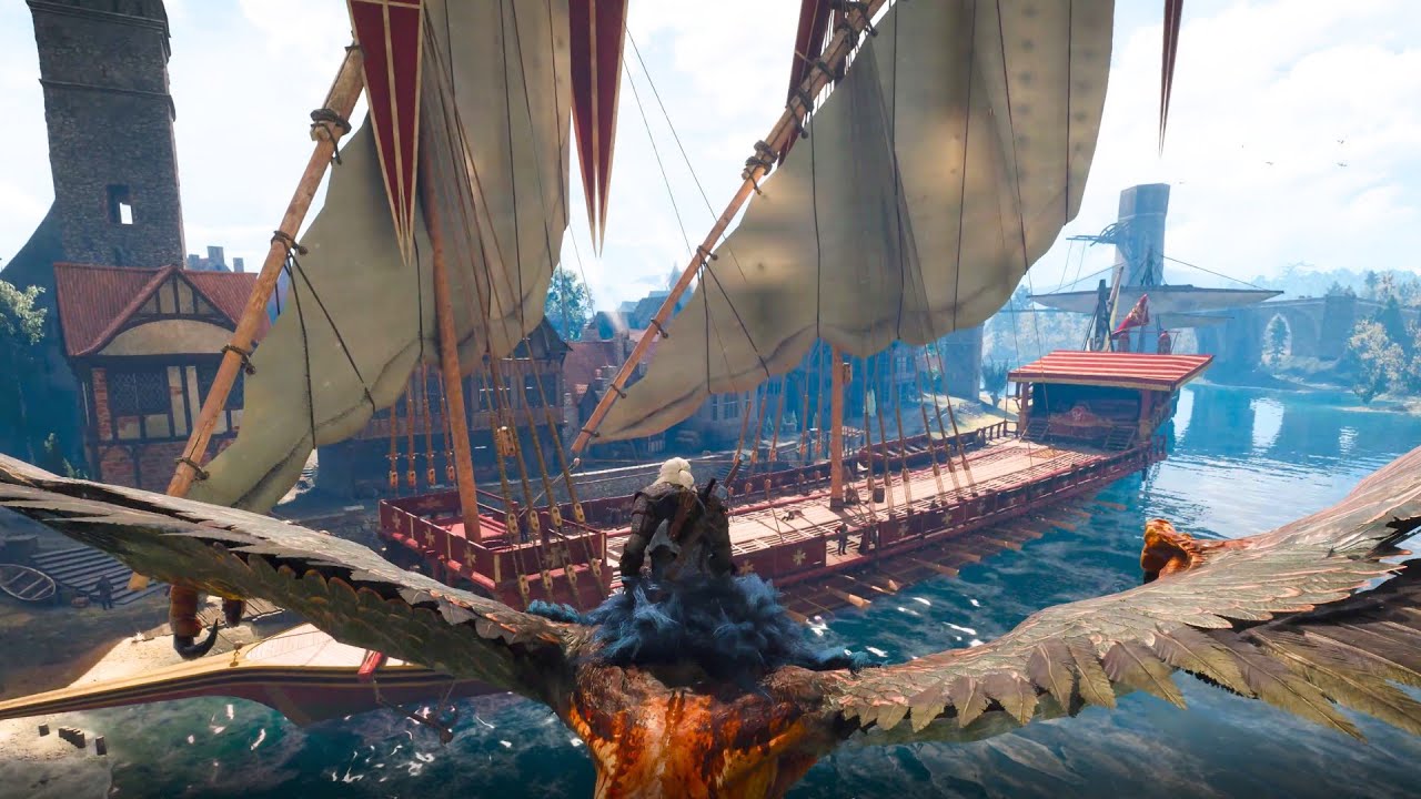 What would happen if we landed on this forbidden ship - The Witcher 3 ...