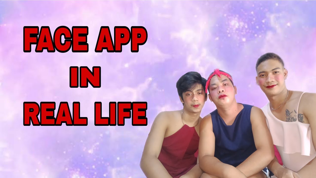 First Vlog | Face App in Real Life Challenge - YouTube