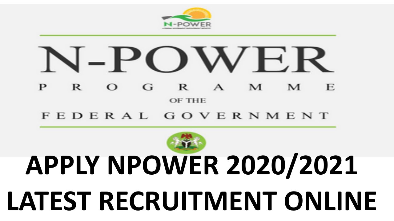 Apply NPower Registration 2025/2026 https://npower.fmhds.gov.ng/ - YouTube