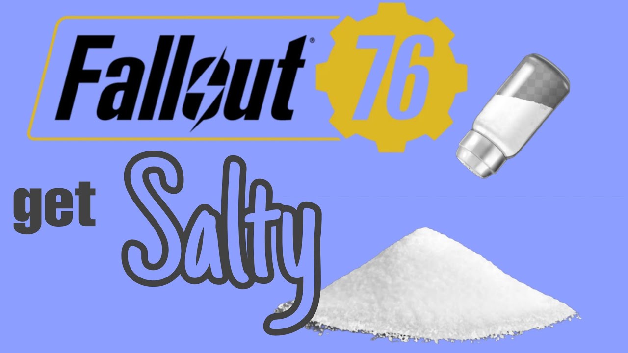 Fallout 76: salt locations - YouTube