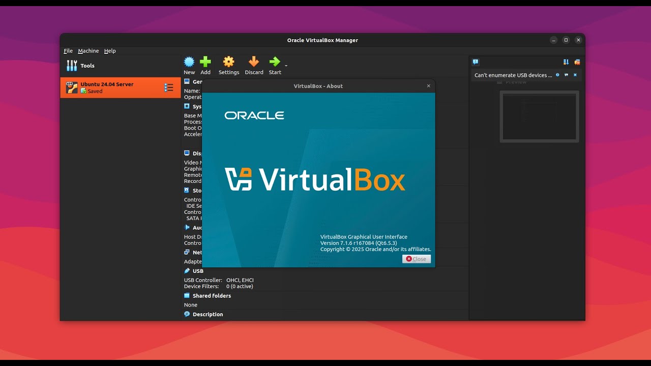 Log 1: Install Virtualbox 7.1 di Ubuntu 22.04 #ubuntu #virtualbox # ...