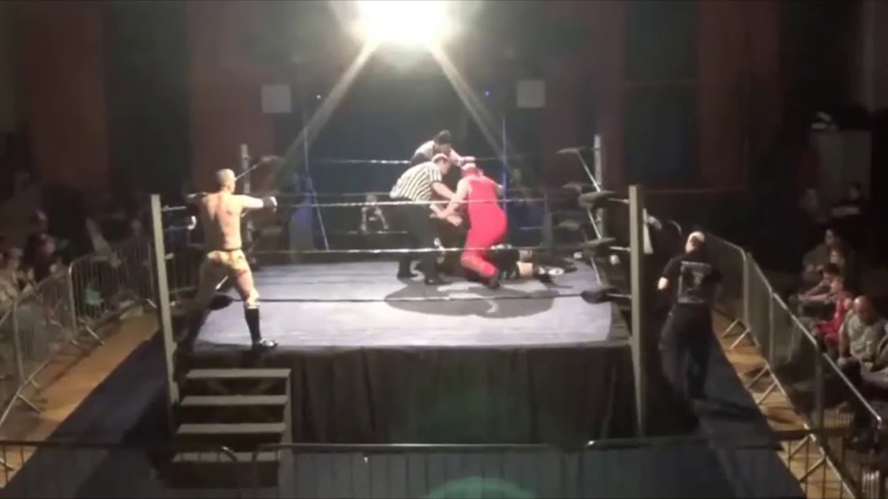 Drake Wynter & DJINN w/ Gareth D Holloway vs. Mickey Rowley & Shane ...