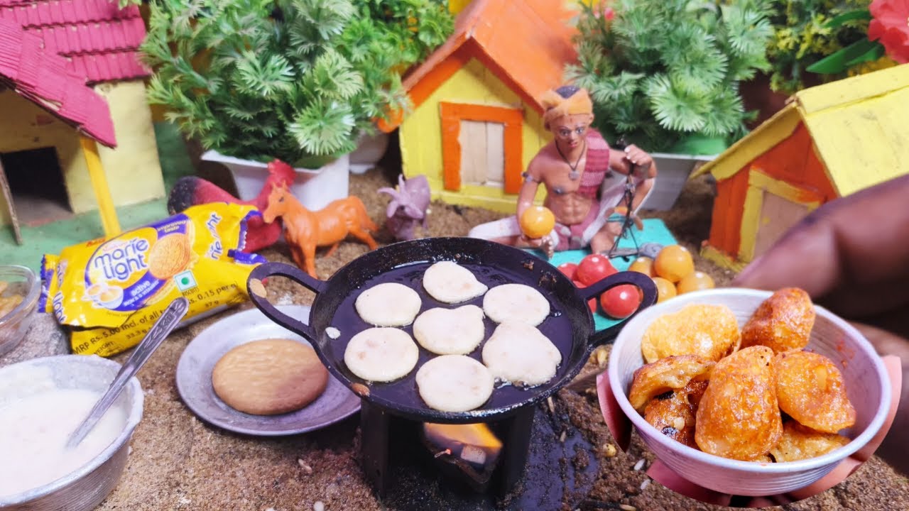 Miniature marie light biscuit recipe | biscuit recipe | miniature cook ...