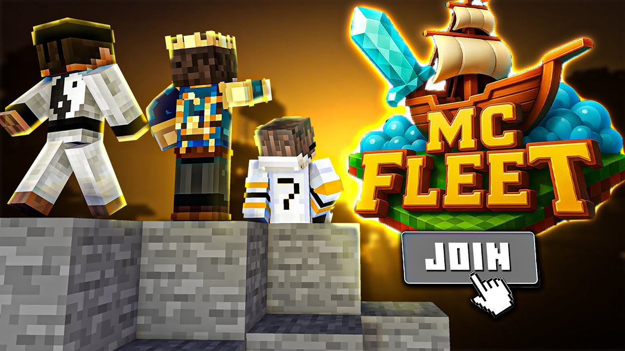 Finally i joined Gamerfleet Minecarft server McFleet - YouTube