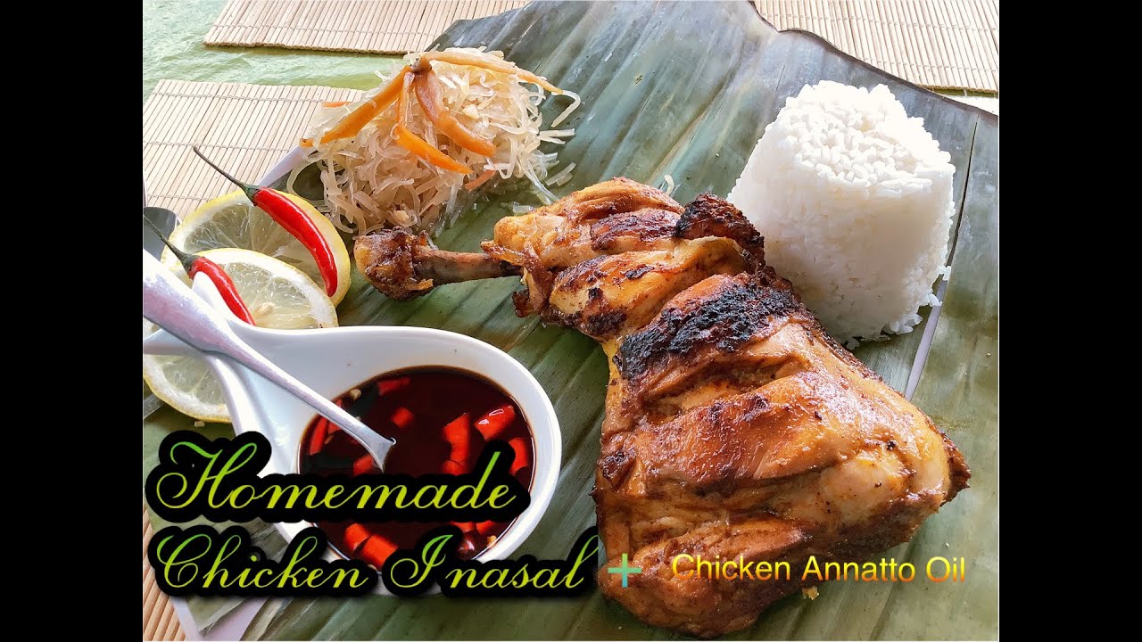 Chicken Inasal/BBQ Chicken in the Oven/Filipino BBQ - YouTube