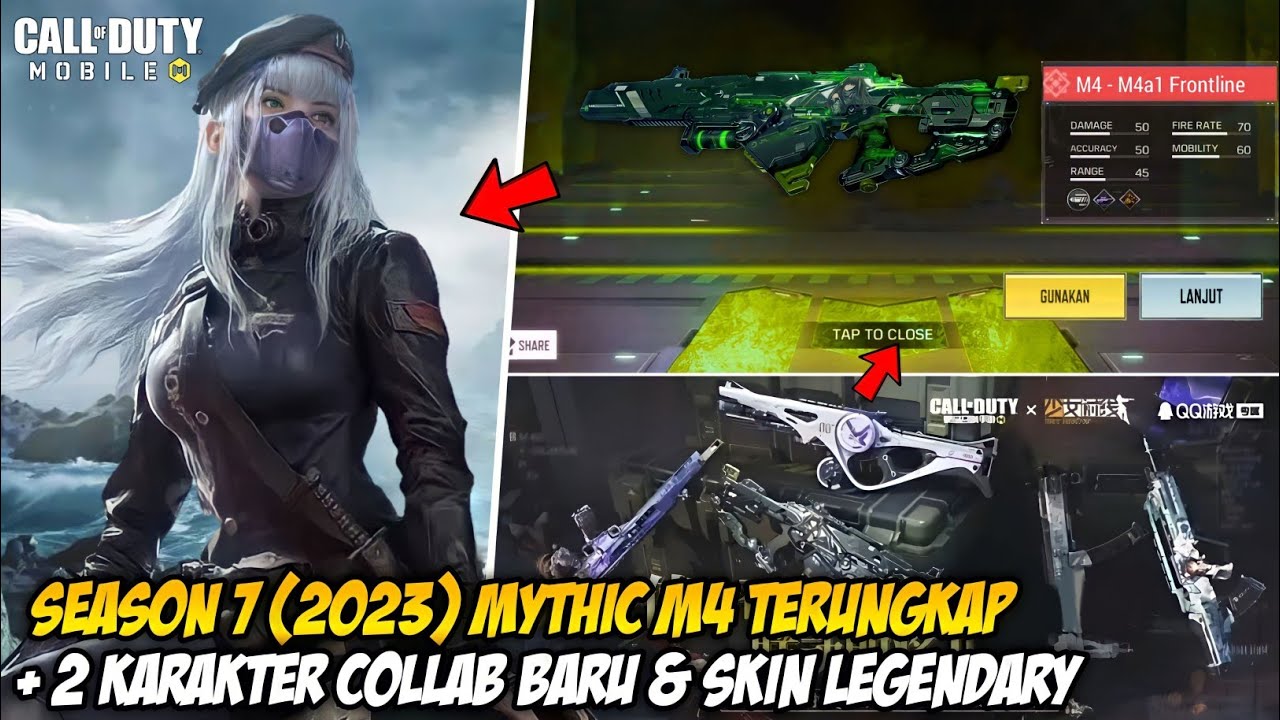 Season 7 (2023) kolaborasi girls' frontline part 2 + mythic M4 & skin ...