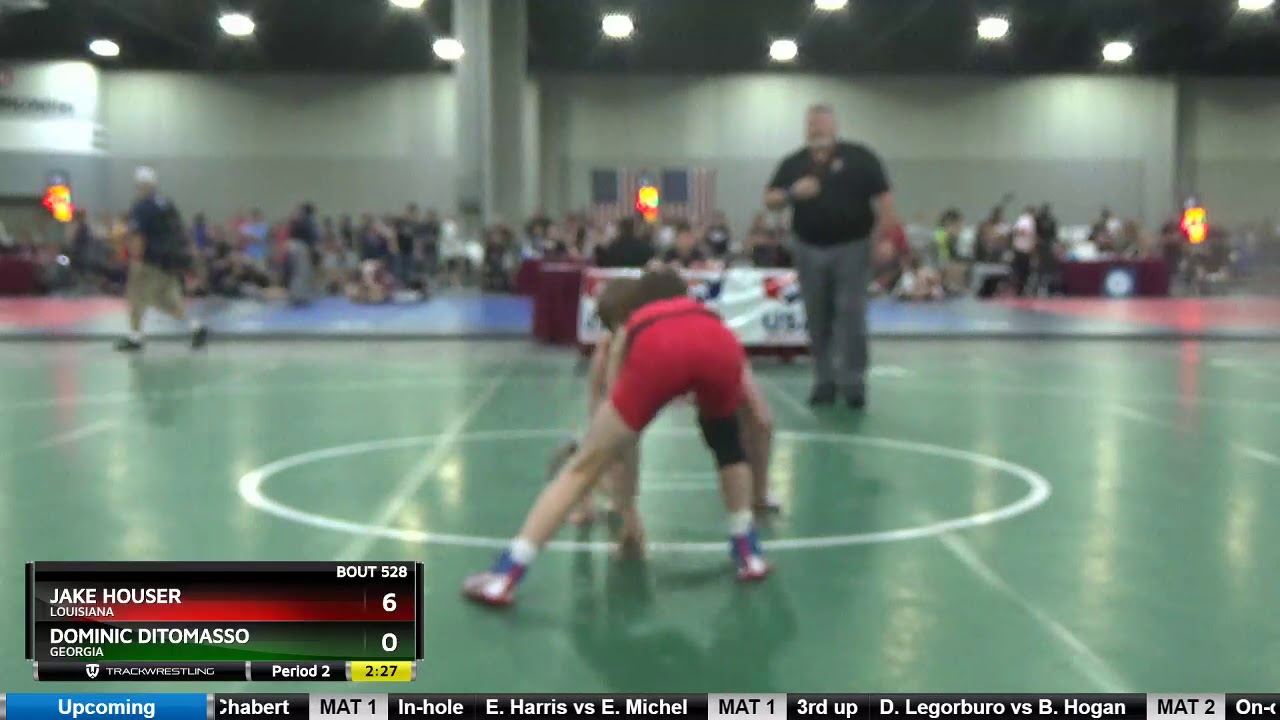 Cadet Men 88 Jake Houser Louisiana Vs Dominic Ditomasso Georgia - YouTube