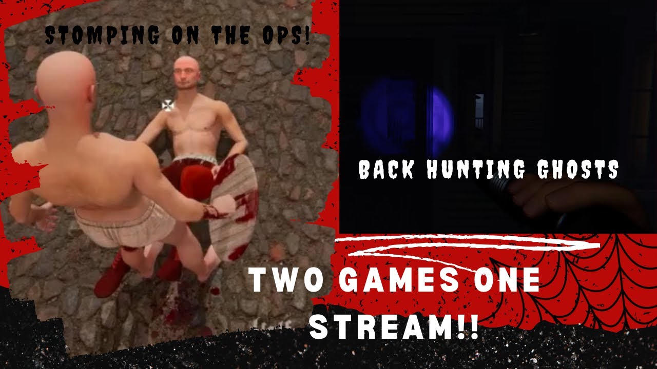 FIRST TIME THROWING HANDS IN HALF SWORD! & PHASMOPHOBIA PT 2. GHOST HUNTING JOB NOT FOR ME ...