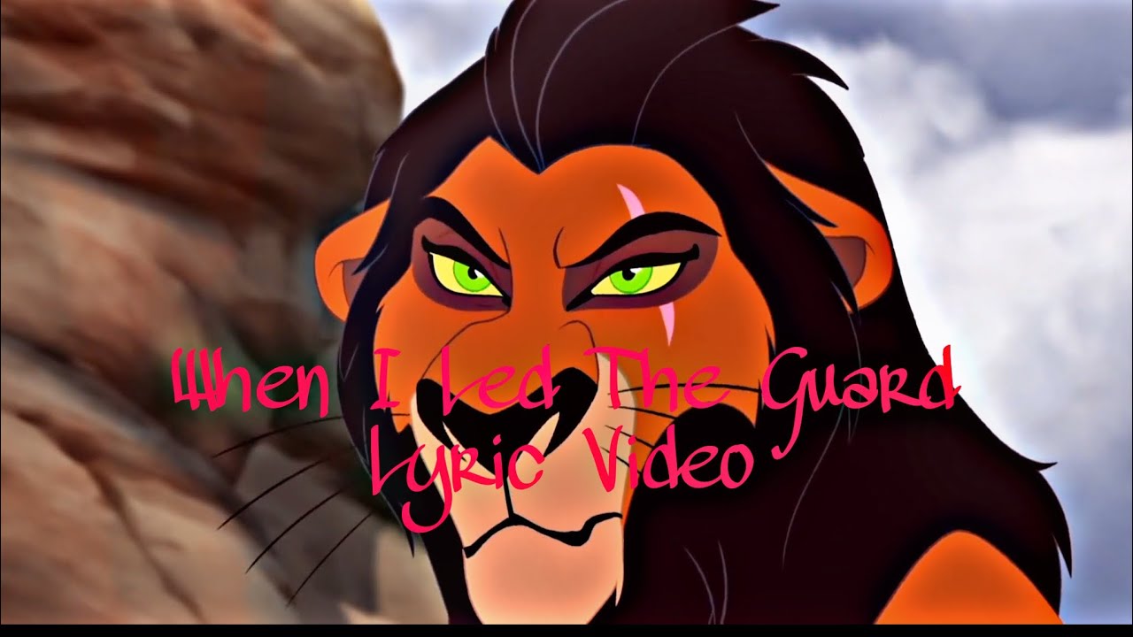 When I Led The Guard||Lion Guard||Lyric Video|| - YouTube